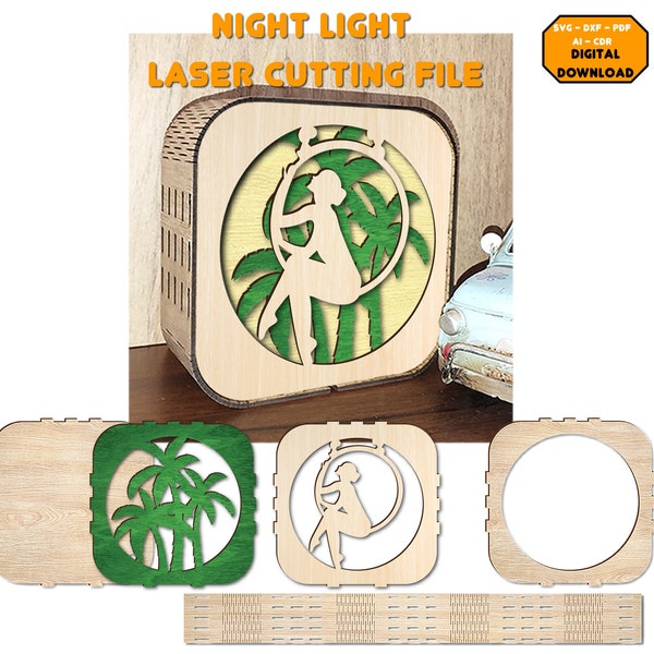 Laser Cut Light - Etsy