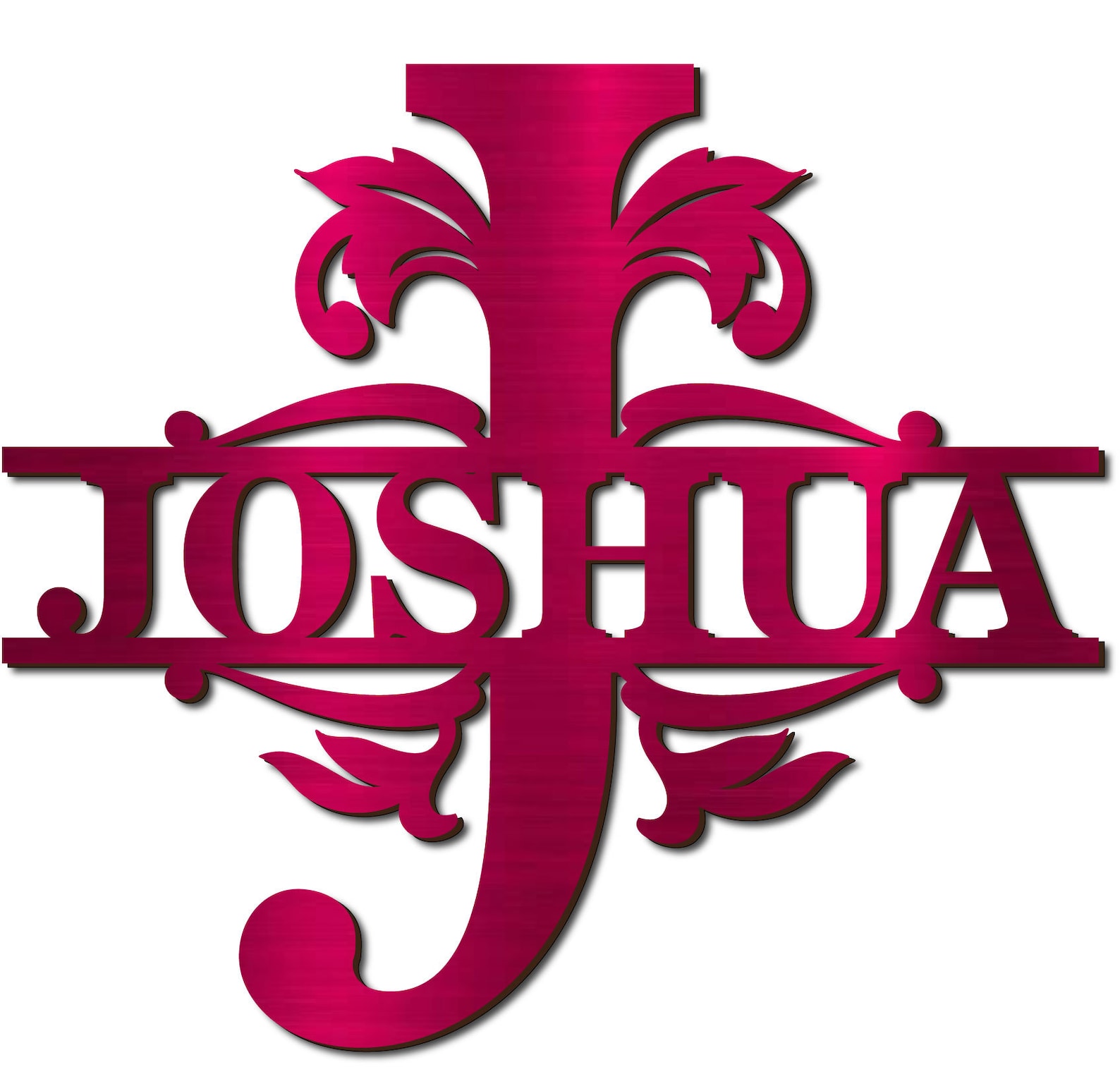 26 Font Split Monogram SVG Letters. 26 Latters Alphabet Laser - Etsy