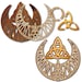 The Pentacle Laser Cutting File. Wiccan Symbol Laser Cut File. Wiccan ...