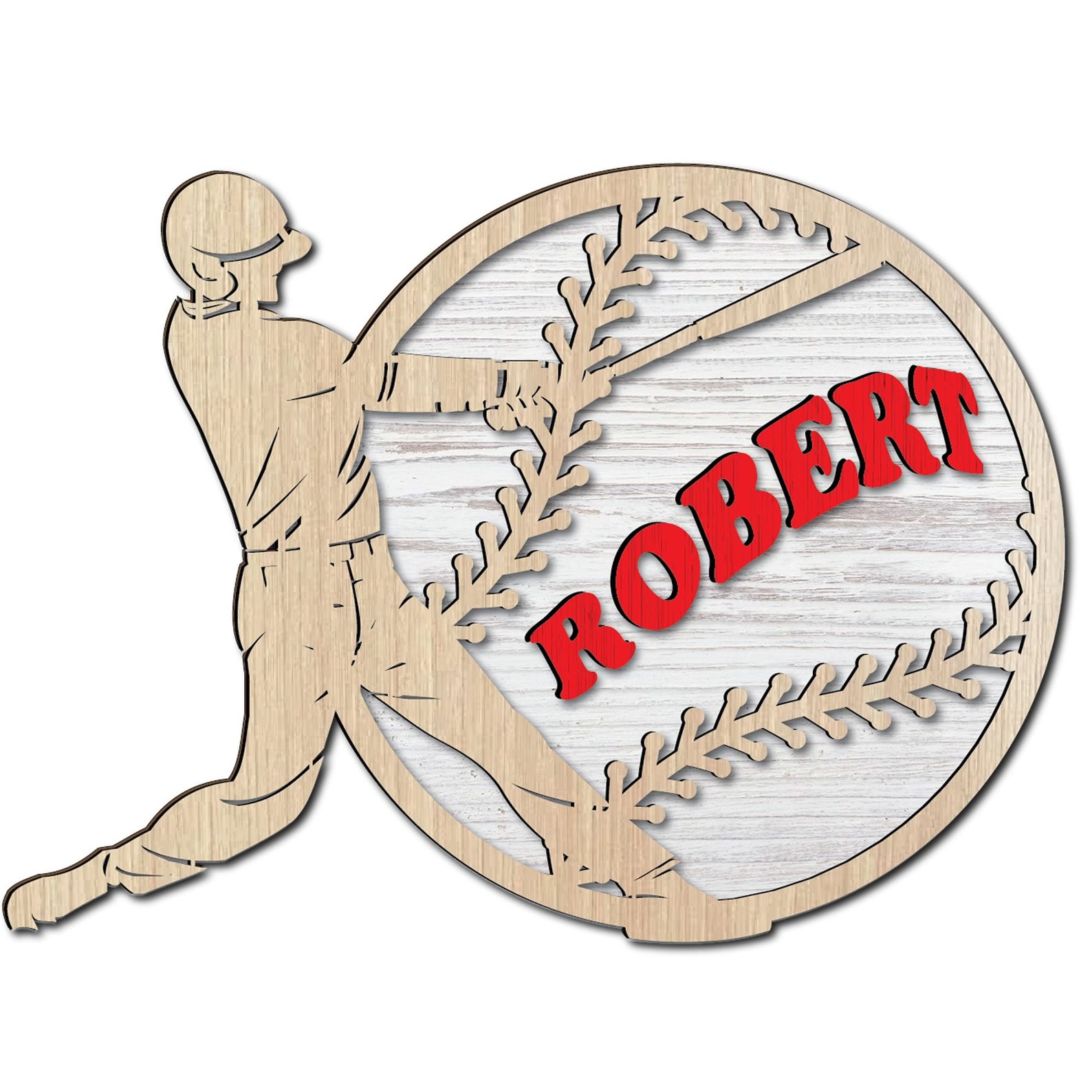 Baseball Wall Art Laser Cutting File. Baseball Signage Laser - Etsy