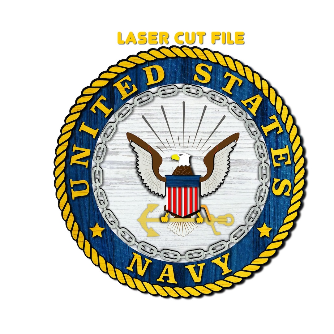 United States Navy for Laser Cutting. United States Navy Laser Cut File ...