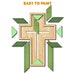 2 Layers Geometric Christian Cross, Laser Cut Files. Cross File for ...