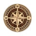 Laser Cut Compass. Laser Cut Compass File With Layer Option. - Etsy