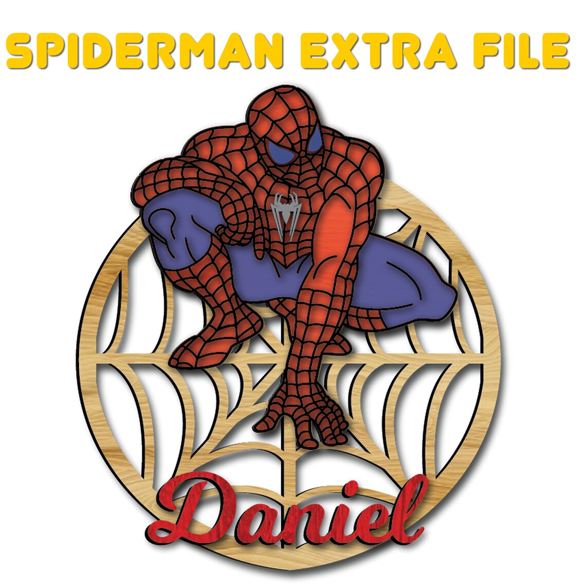 Spiderman Name Sign. Baby Door Hanger Hospital Boy. Spiderman - Etsy