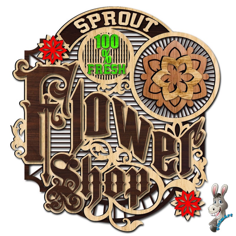 Flower Shop Signs - Etsy