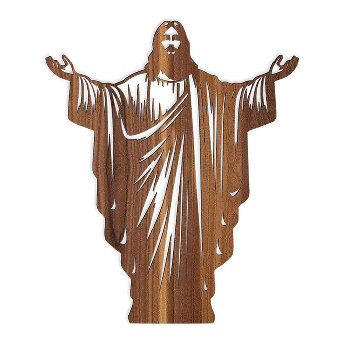 Laser Cut Jesus, Jesus Wall Art. Jesus Decoration Wall. Laser Cut File ...