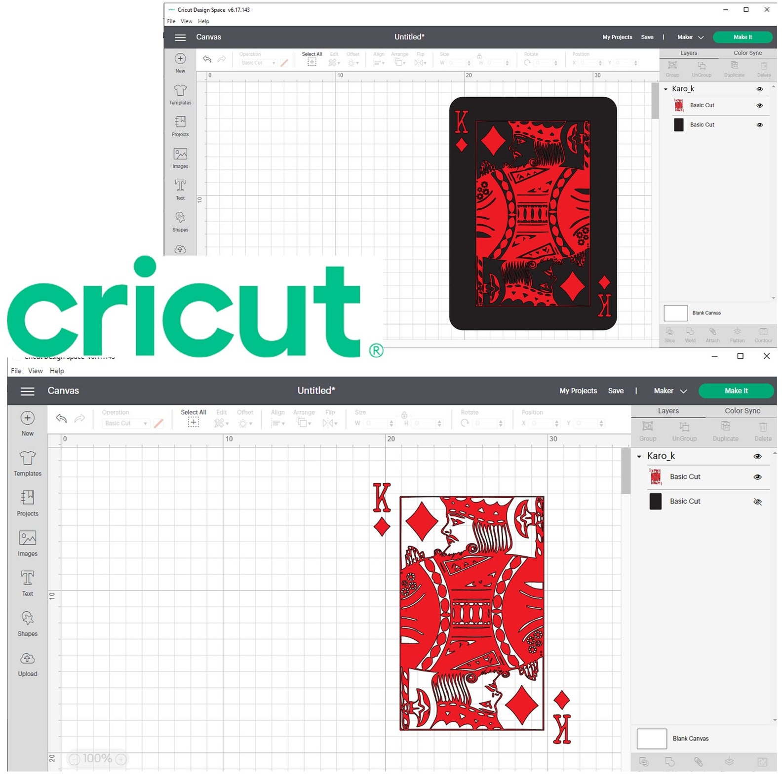 Playing Cards Set Vector, Playing Cards Svg Printable or Laser Cut File ...