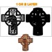 Jesus and Christian Cross Laser Cut File. Vector File for Laser Cutting ...
