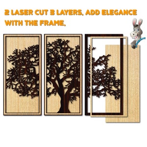 3-layer Tree of Life Laser Cut File. Tree of Life for Laser or Cricut ...