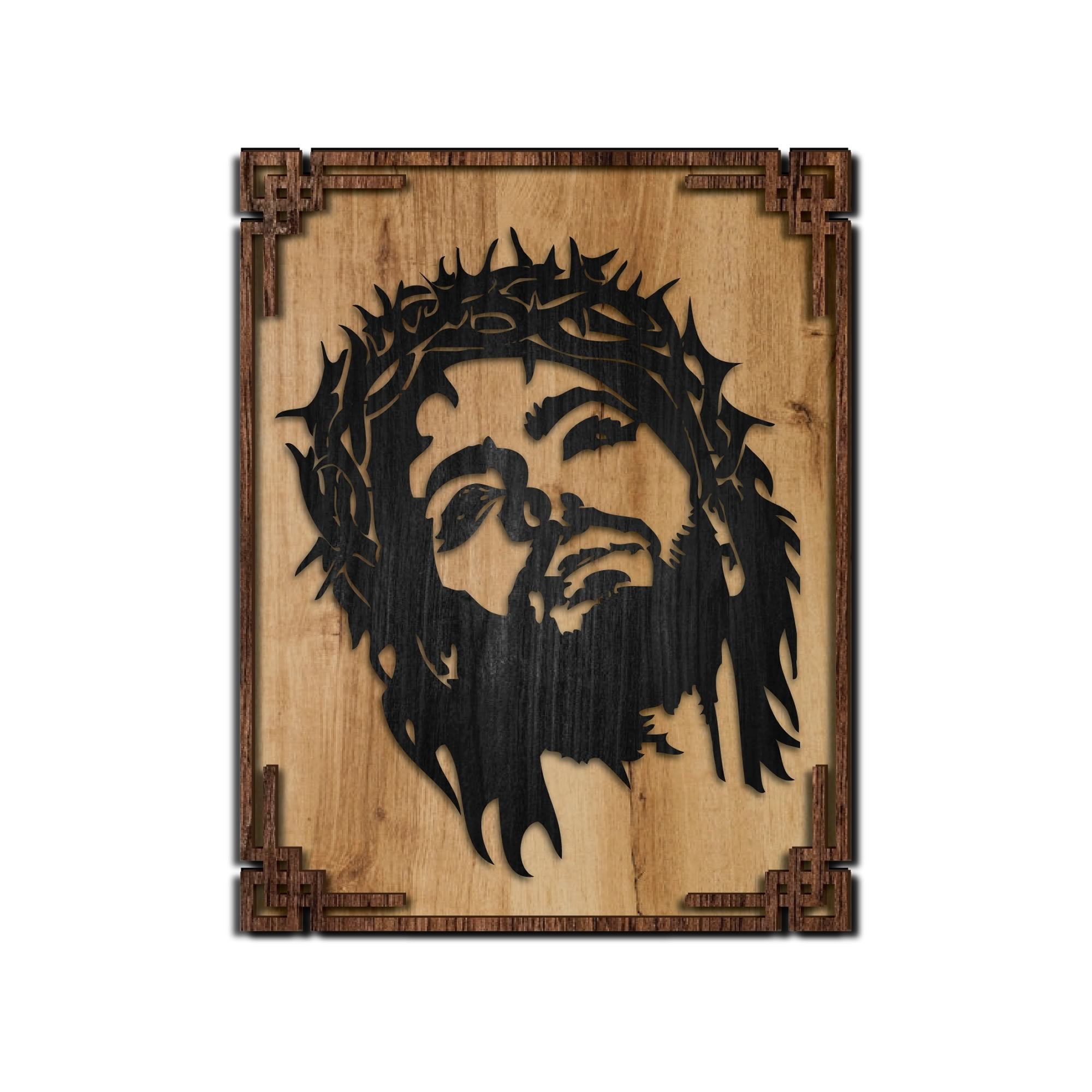 Jesus Laser Cut File. Vector File for Laser Cutting. Wall Art. - Etsy ...