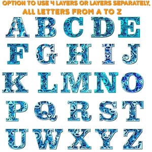 Gear Font Alphabet Set Laser Cut File. Gear Letters With Layer Options ...