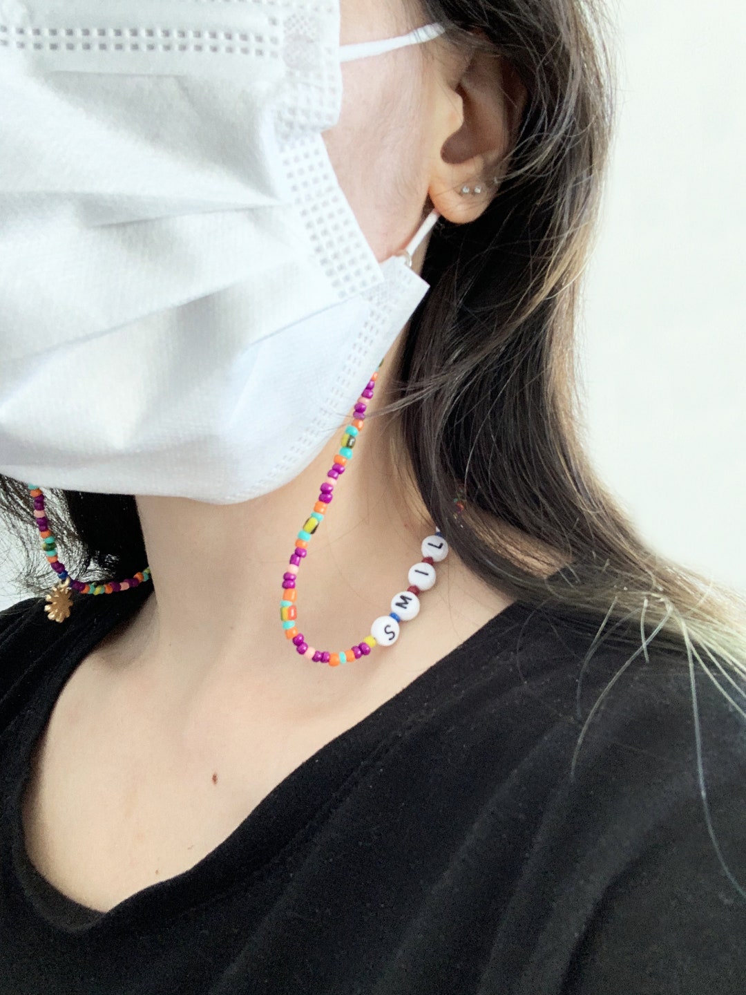 Beaded Face Mask Chains 20 - Etsy