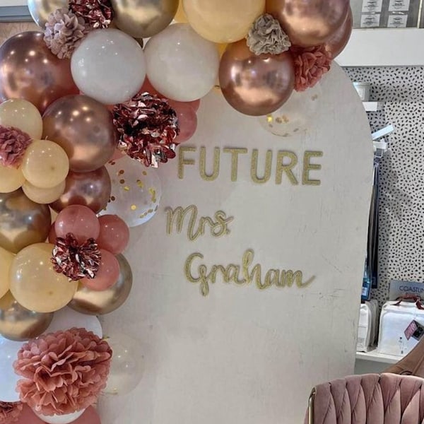 Wording for Bridal Shower Backdrop - Etsy