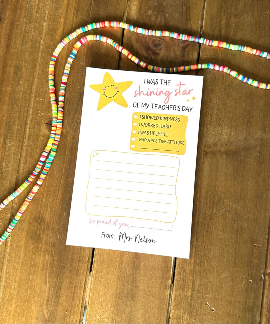 Personalized Teacher Notepad | Custom Notepad | Teacher Gift | Back to ...