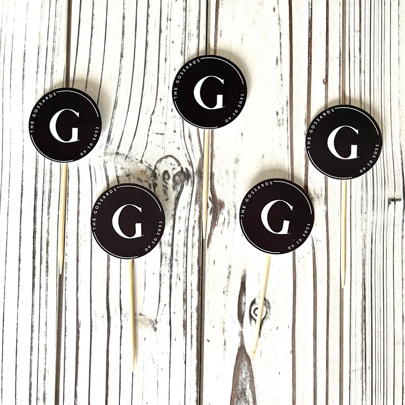 Logo Cupcake Toppers - Etsy