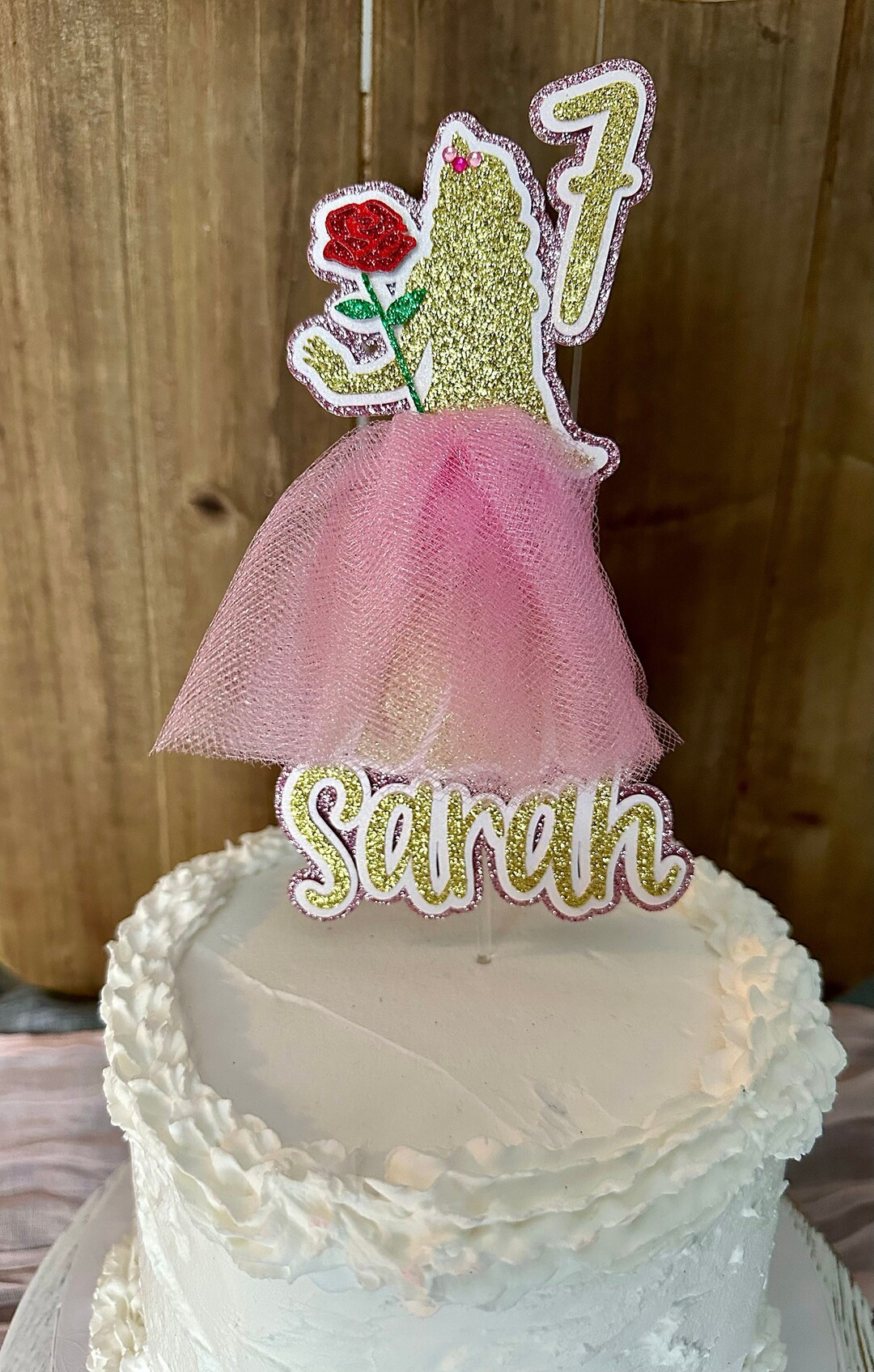 Princess Cake Topper | Princess Themed Birthday Party | Princess Party ...