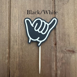 Birthday Party Cupcake Toppers | the Shaka Logo Inspired Decoration ...