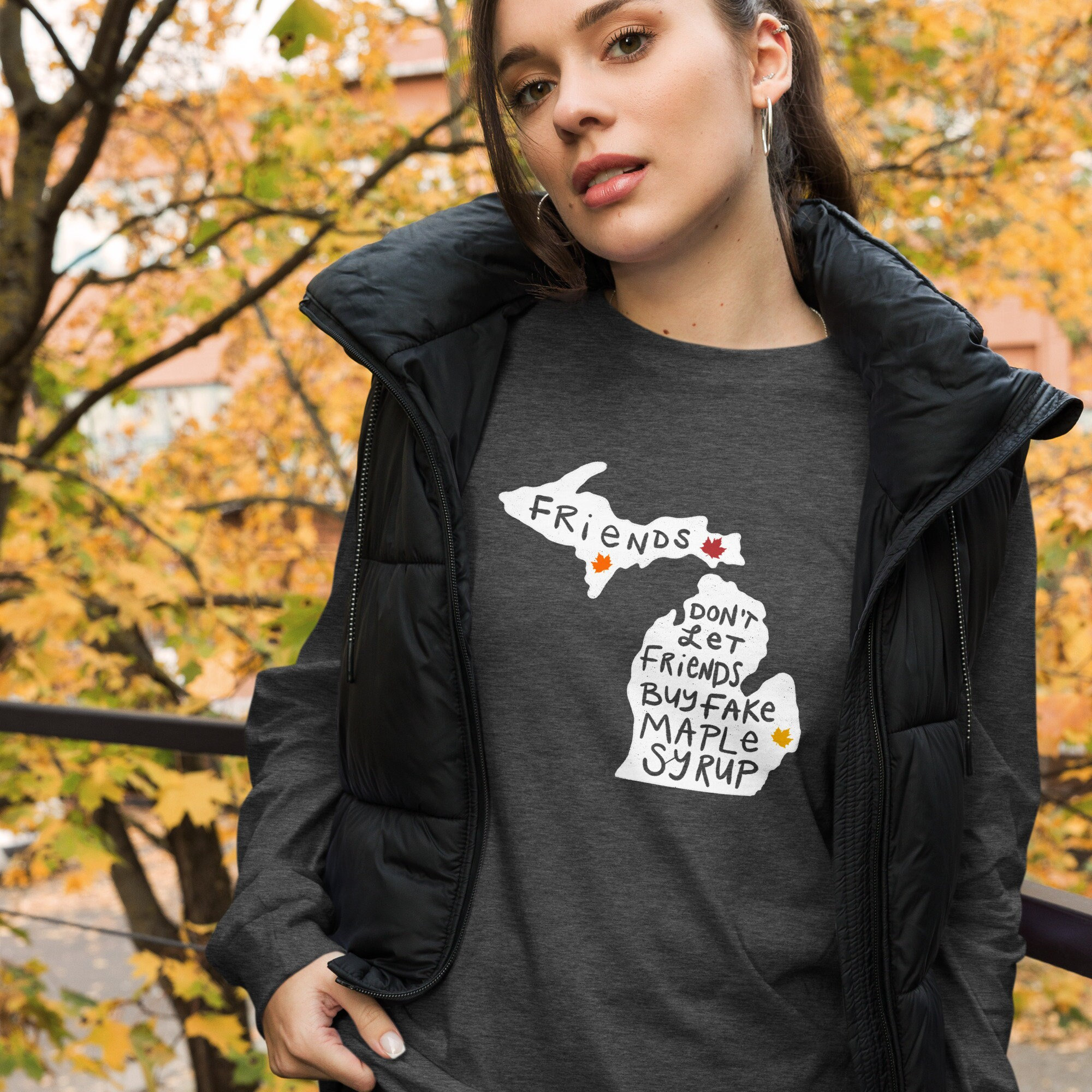 Michigan Maple Syrup Shirt, Fathers Day Tshirt, Buy Local Gift ...