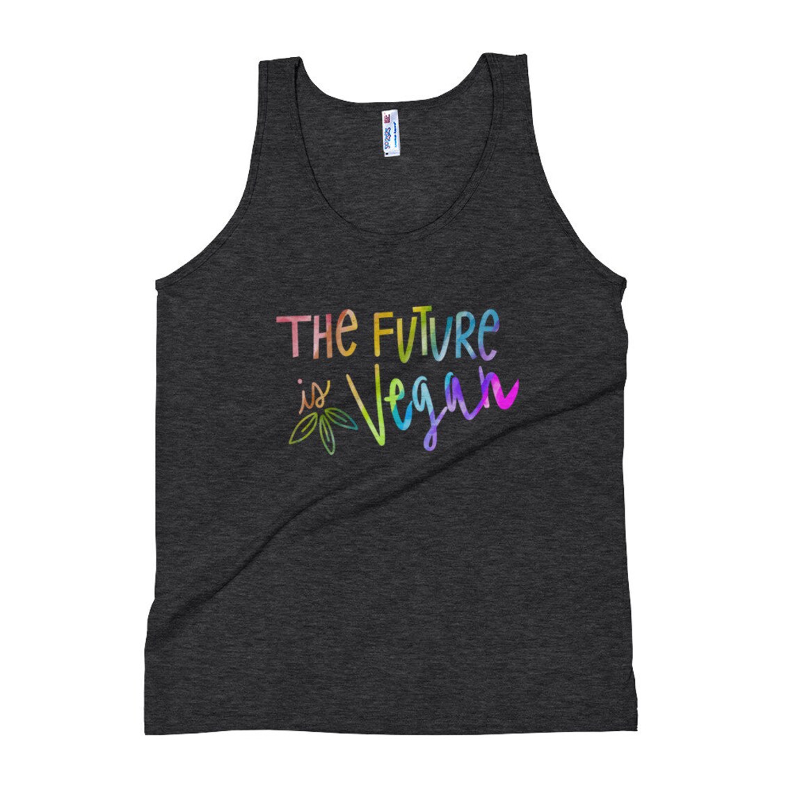 Vegan Unisex Tank Top / the Future is Vegan / Vegan Workout - Etsy