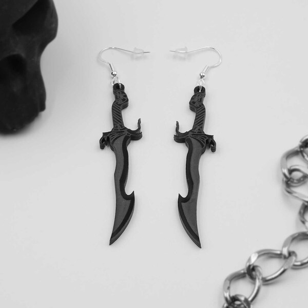 Sword Earrings - Etsy
