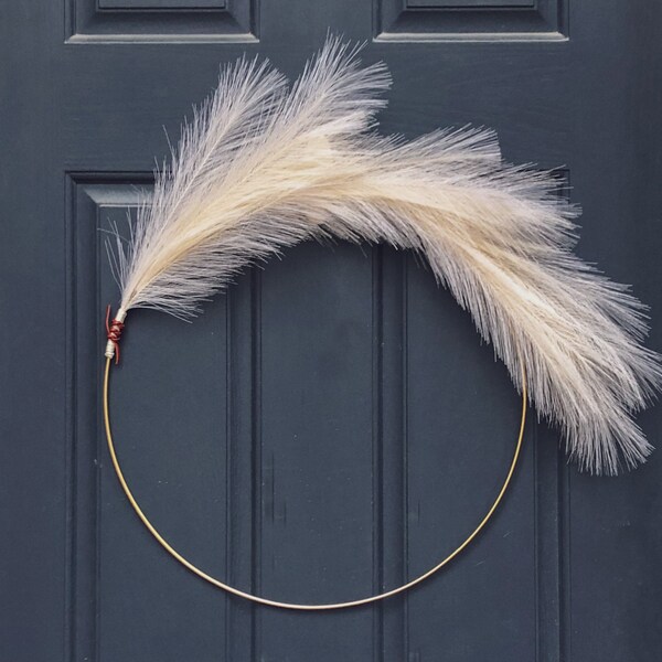Minimalist Wreath - Etsy