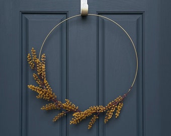 Minimalist Fall Door - Etsy