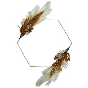 Boho Fall Wreath Modern Front Door Decor Simple Autumn - Etsy