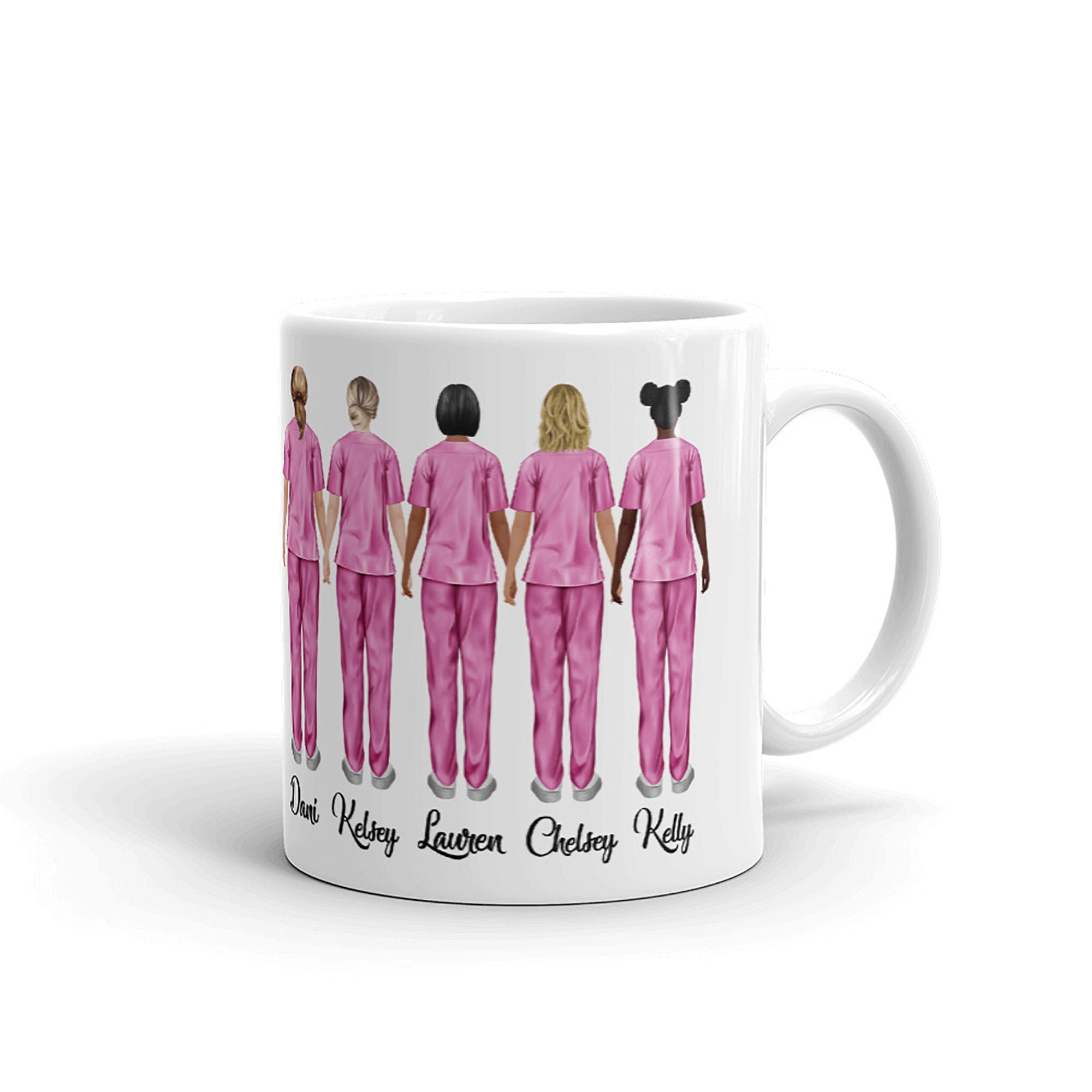 Nurse Best Friend Mug Nurse Squad Nurse Friend Cup Scrub | Etsy