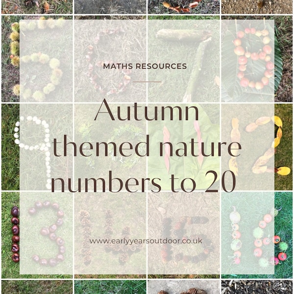 Nature Numbers - Etsy
