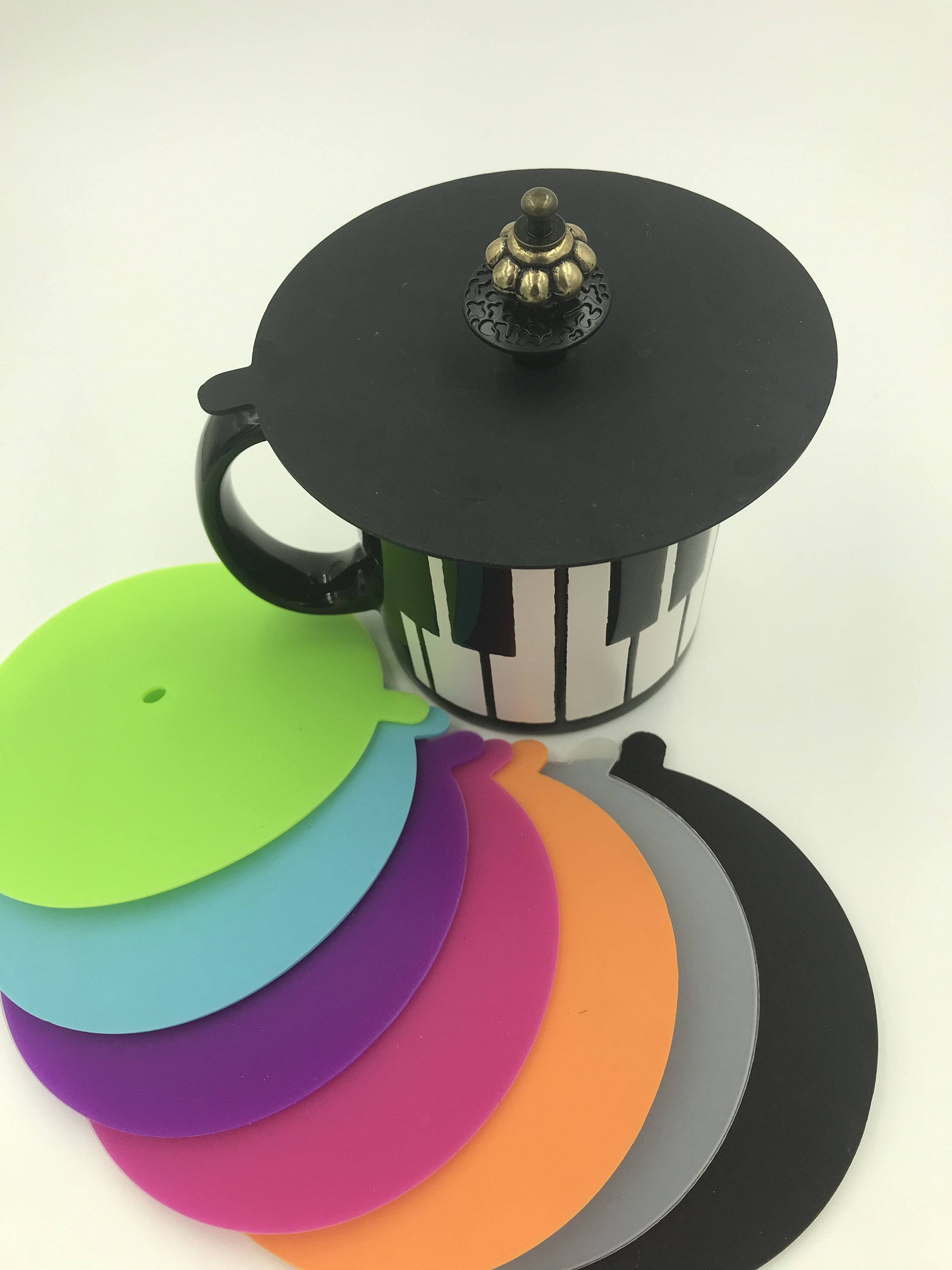 Gold Queen Mug Cover 1 Each. Silicone Mug Lid Cup Cover - Etsy UK