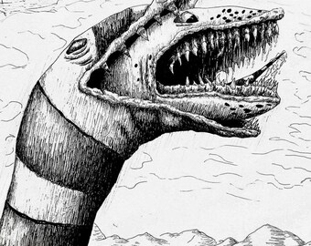 Sandworm Art Sketch - Etsy