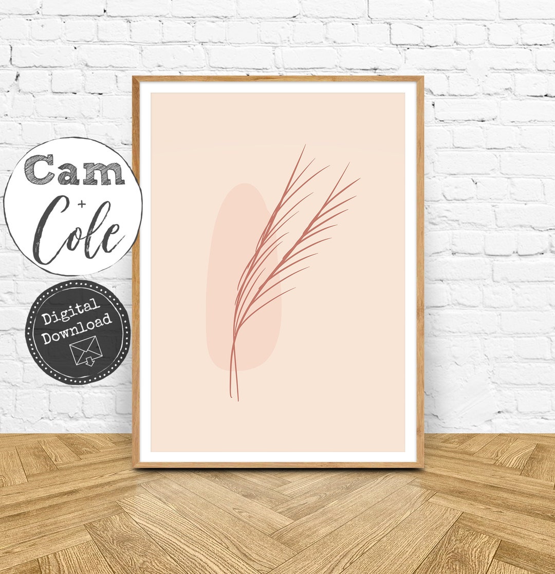 Floral Boho Print, Boho Botanical Decor, Boho Flower Print, Botanical ...