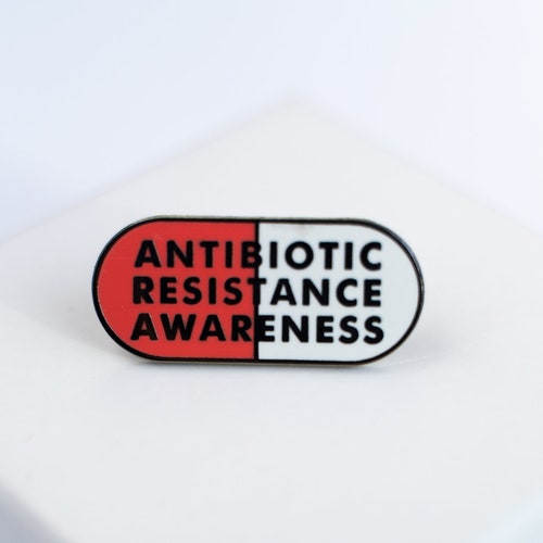 Antibiotic Resistance Awareness Pill Enamel Pin / Microbiology - Etsy