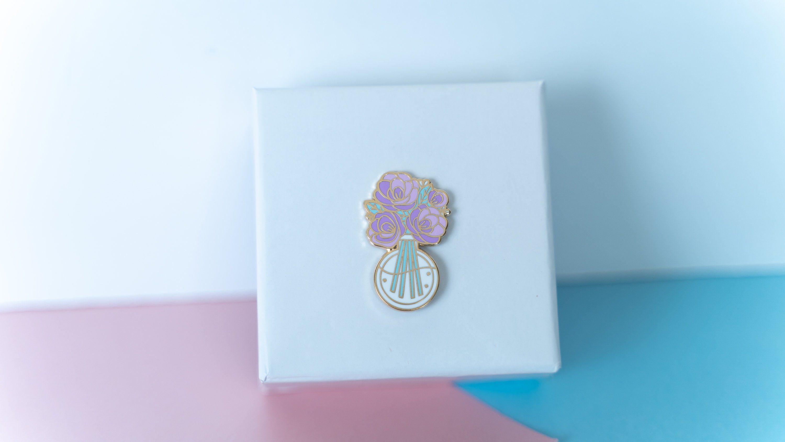 Test Tube Flower Enamel Pin / Laboratory Flask / Science - Etsy