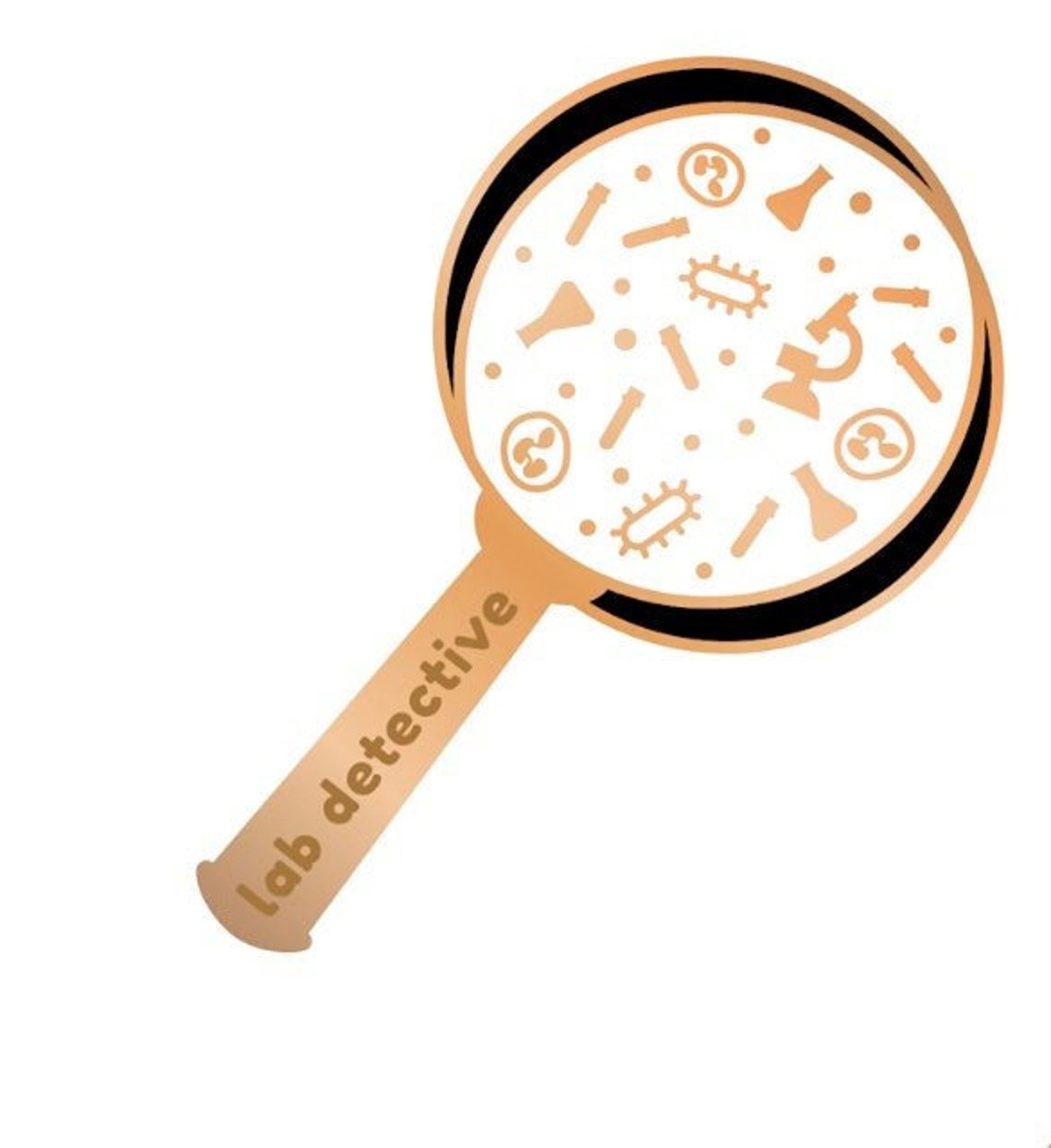Lab Detective Enamel Pin / Science Laboratory / Researcher / - Etsy