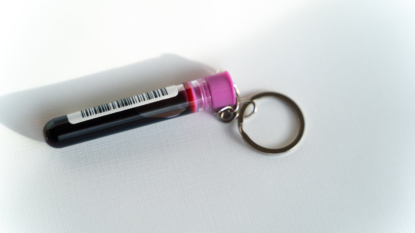Blood Test Tube Keychain / Chemistry / Transfusion / Blood - Etsy