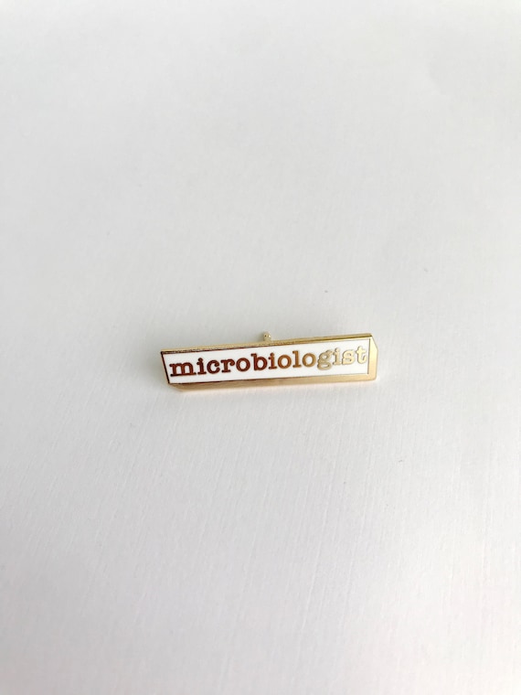 Microbiologist Enamel Pin / Microbiology / Science Gift / - Etsy