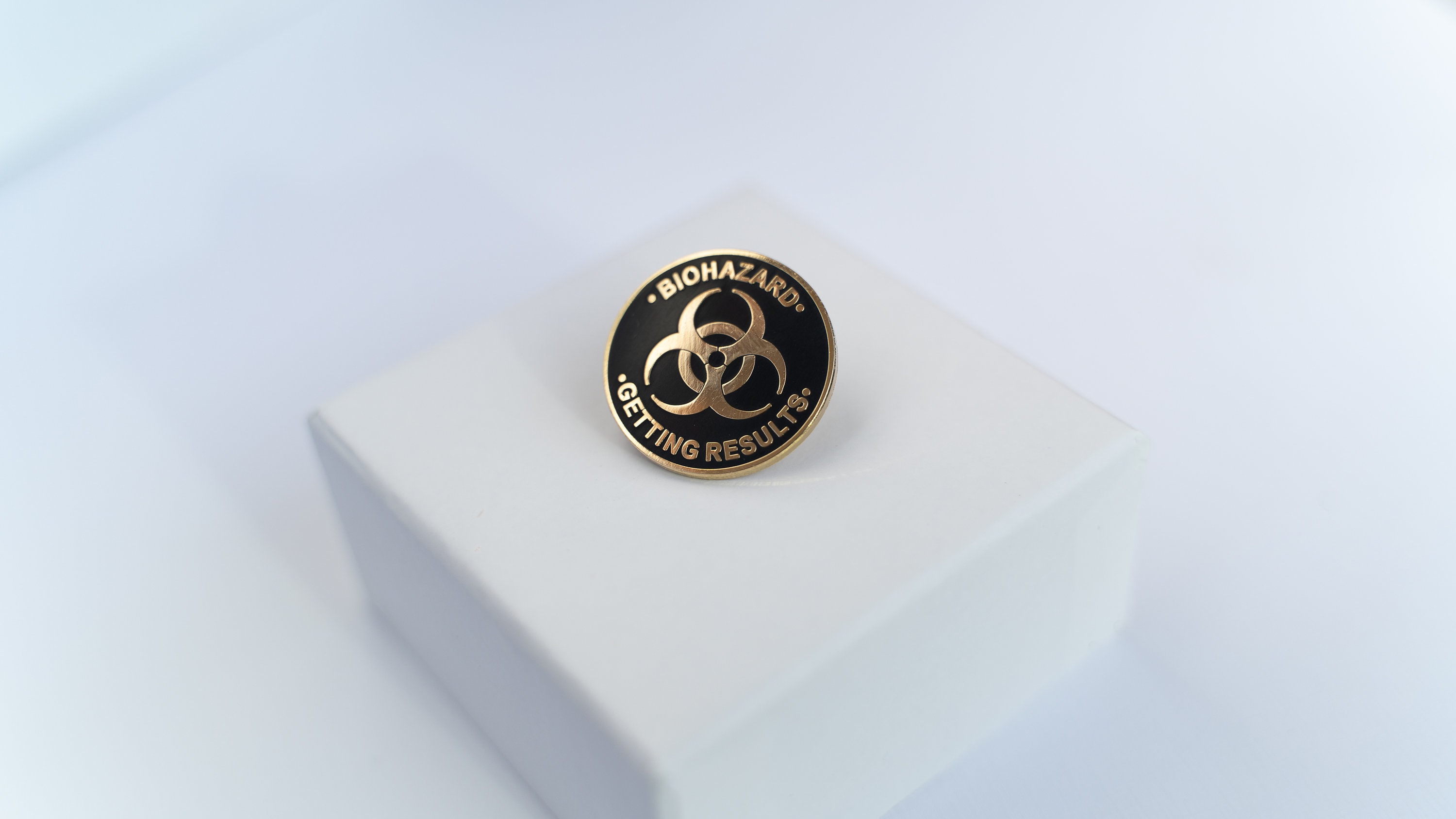 BIOHAZARD Enamel Pin / Laboratory / Lab Tech / Scientist / - Etsy