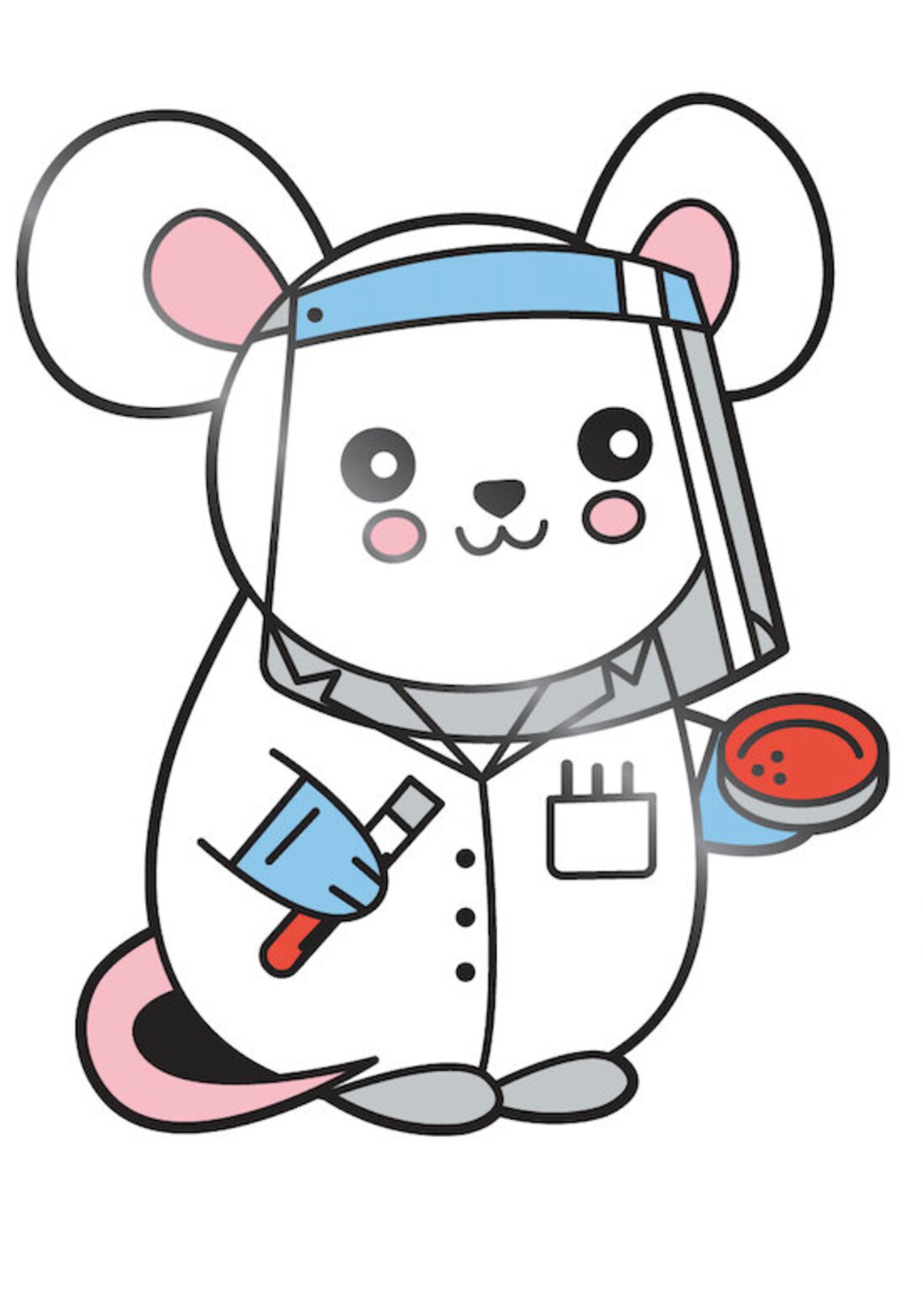 LAB RAT Hard Enamel Pin / Laboratory / Scientist / Med Lab - Etsy