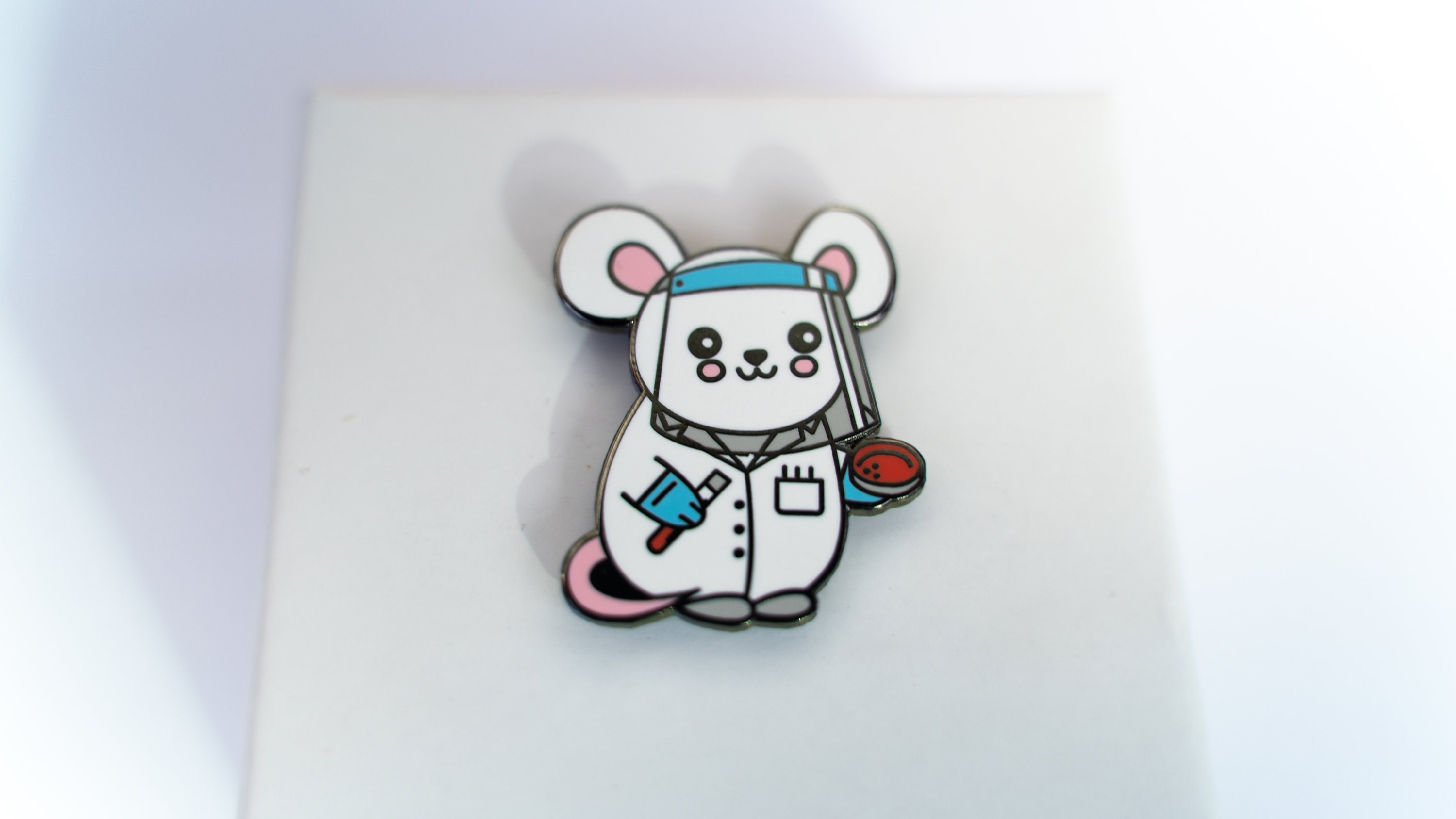 LAB RAT Hard Enamel Pin / Laboratory / Scientist / Med Lab - Etsy
