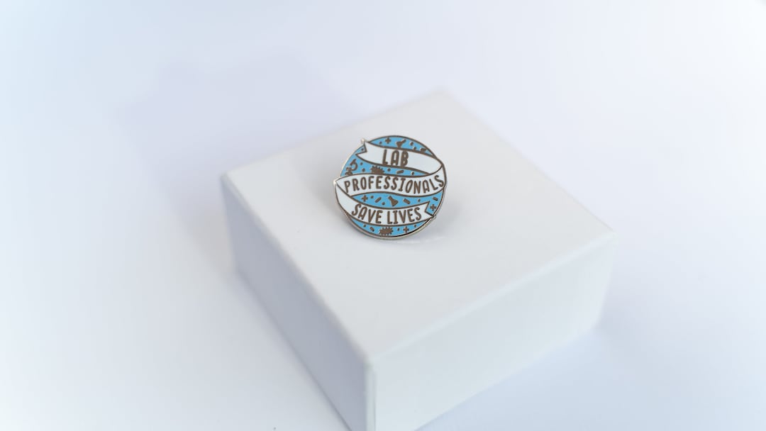 Laboratory Professionals Enamel Pin / Microbiology / Science Gift ...
