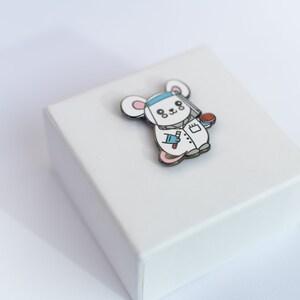 LAB RAT Hard Enamel Pin / Laboratory / Scientist / Med Lab Tech ...