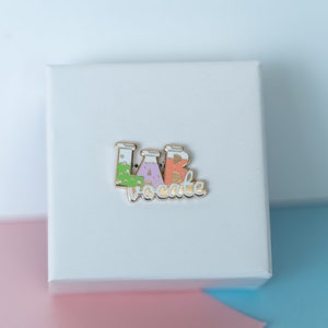 Labvocate Laboratory Enamel Pin / Microbiology / Science Gift ...