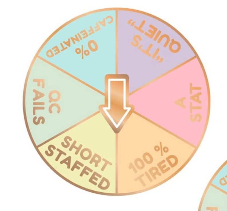 Spinning Laboratory Pin Wheel Things That Can Go Wrong / - Etsy