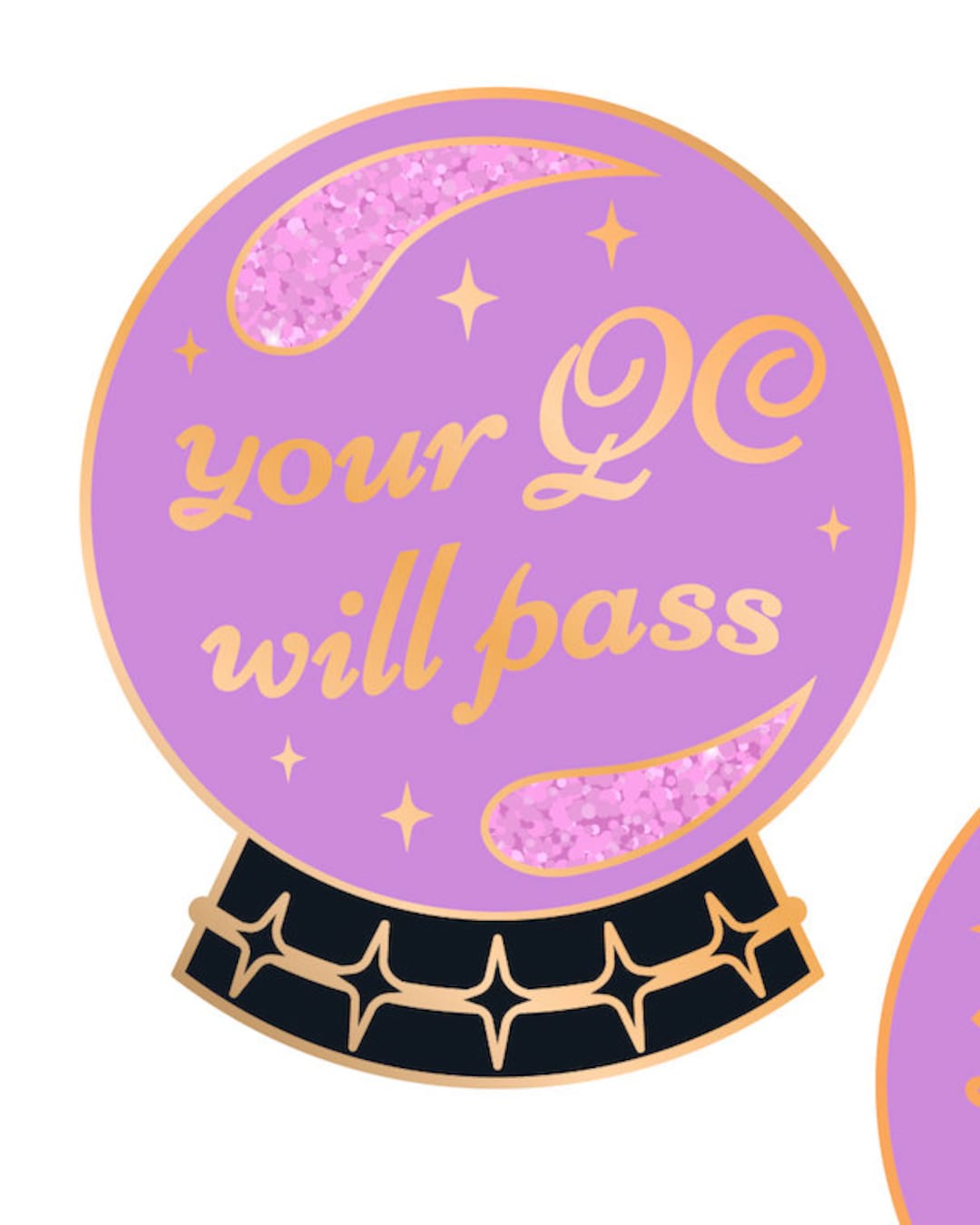 QC Experiment Enamel Pin / Scientist / Science Gift / Lab Tech ...