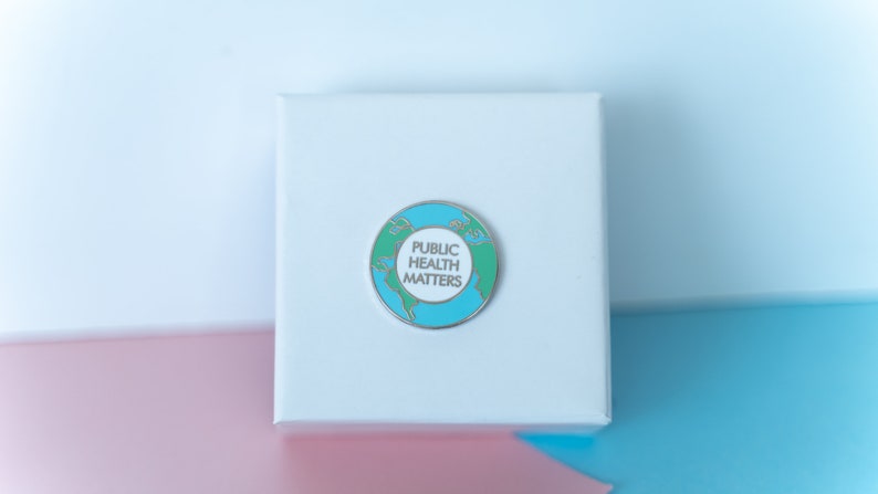 PUBLIC HEALTH Enamel Pin / Science / Scientist / Microbiology | Etsy