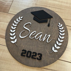 Personalized Class of 2023 Graduation Signature Sign/ 12 Inches - Etsy