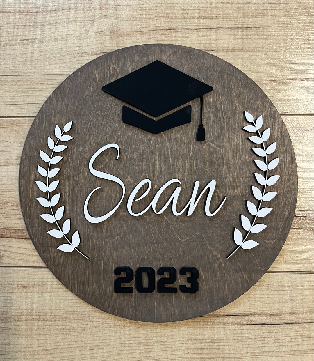 Personalized Class of 2023 Graduation Signature Sign/ 12 Inches - Etsy