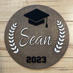 Personalized Class of 2023 Graduation Signature Sign/ 12 Inches - Etsy