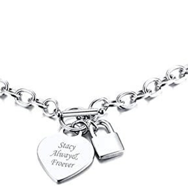 Heart Key Necklace - Etsy